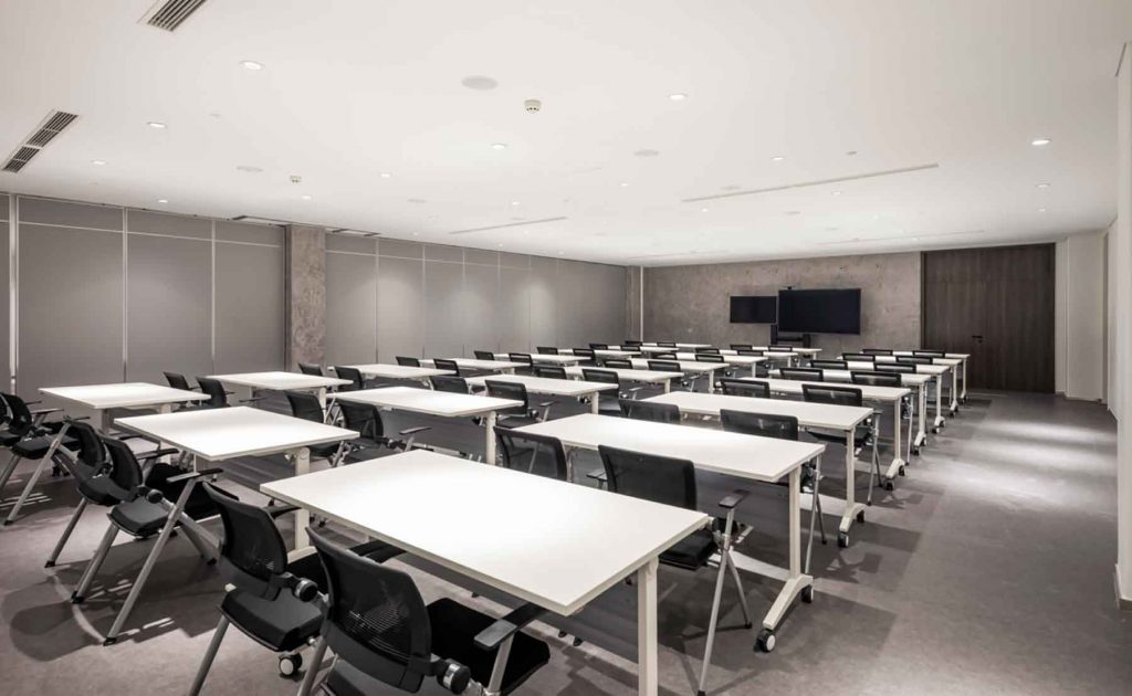 Training classrooms and educational spaces
