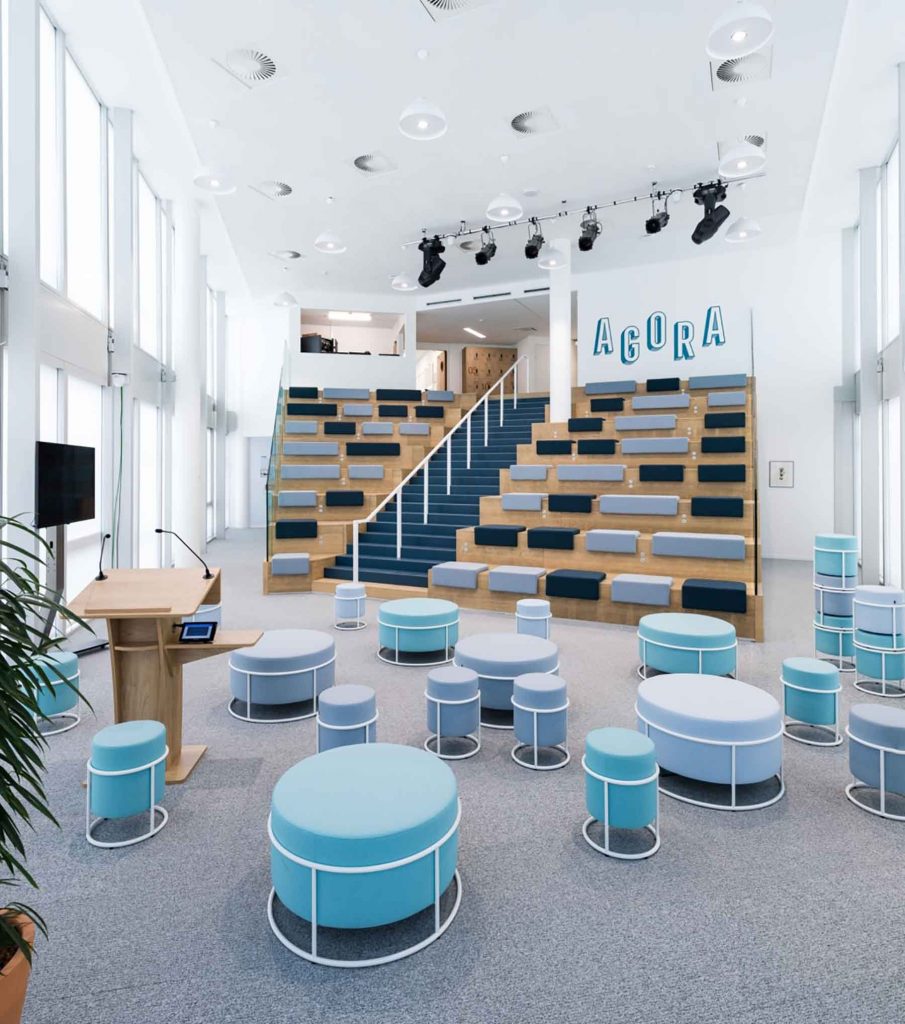 Training classrooms and educational spaces