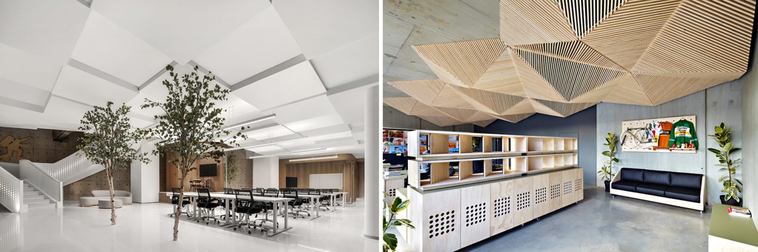 The decorative potential of office ceilings (2nd part)