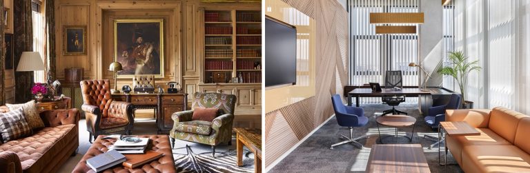 Old offices versus modern offices