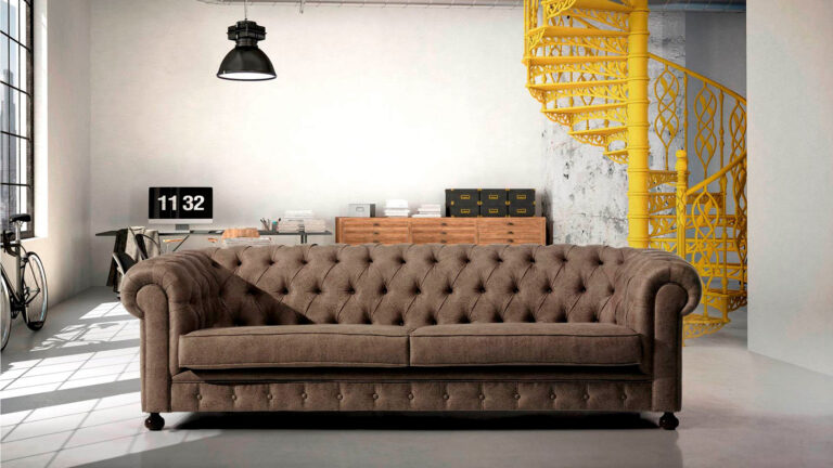 The Chester sofa, a classic of office furniture