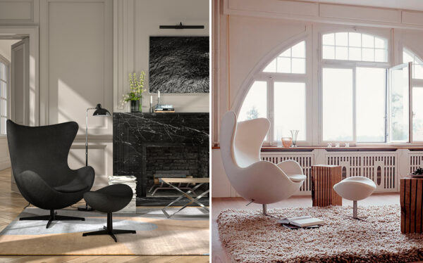The Egg chair by Arne Jacobsen, a contemporary icon