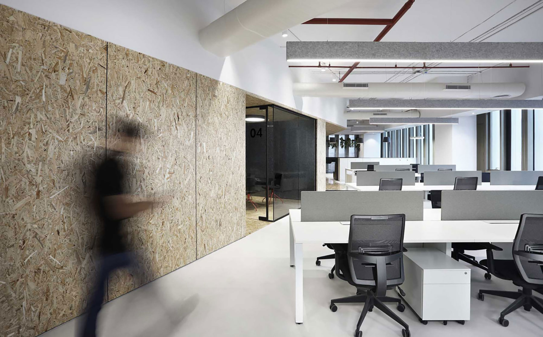 OSB, the new sustainable material for offices - Limobel
