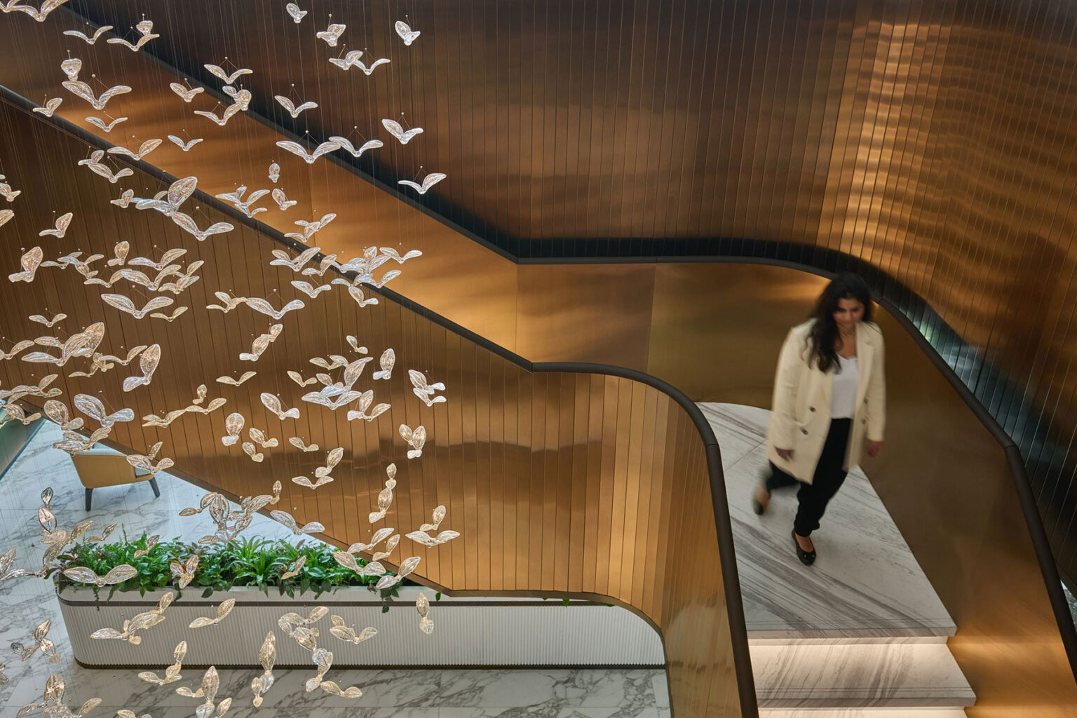 5 spectacular staircases in an office building - Limobel
